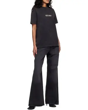 Off-White Graphic Logo T-shirt - Black