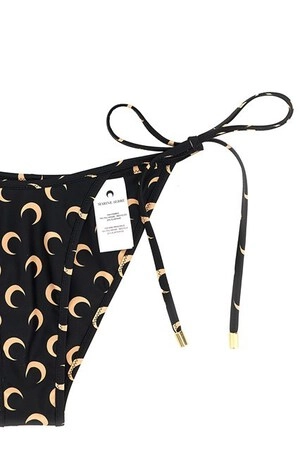 MARINE SERRE Moon-print Triangle Bikini