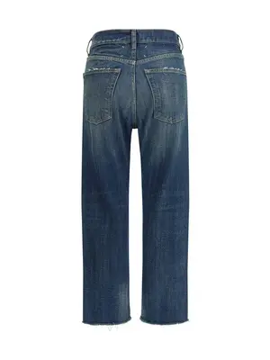 MAISON MARGIELA Straight-leg Denim Jeans With Raw Edge Hem