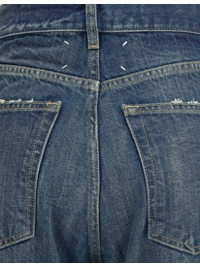 MAISON MARGIELA Straight-leg Denim Jeans With Raw Edge Hem