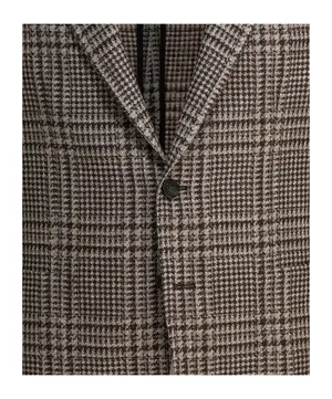 Tagliatore Check Pattern Jacket