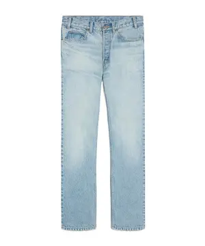 Celine Kurt Jeans In Cotton Denim - Blue