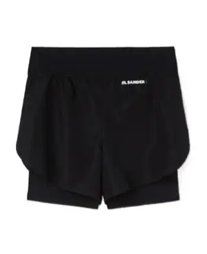 JIL SANDER Layered Elasticated Waist Shorts
