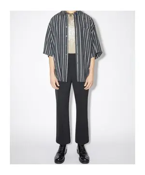 Acne Studios Black Tailored Trousers
