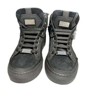 Philipp Plein High-top Lace-up Sneakers With Logo Detail
