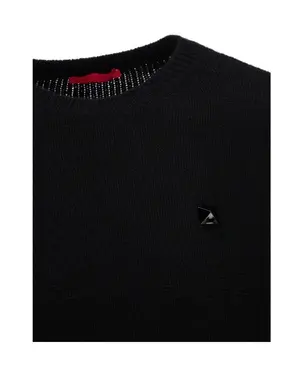 Valentino Garavani Roman Stud Knitted Jumper