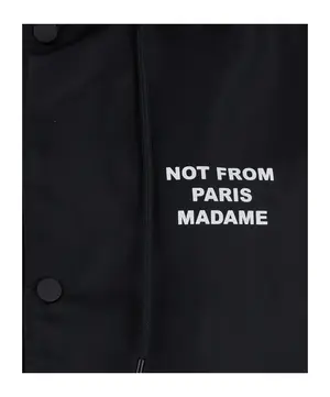 Drole De Monsieur Long Parka - Black