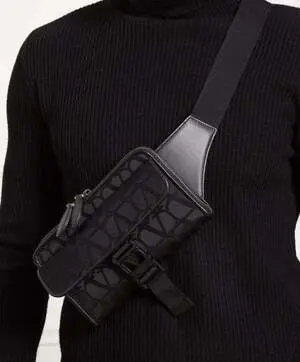 Valentino Garavani Iconographe Nylon Belt Bag