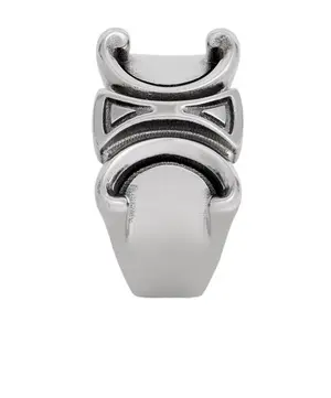 Celine San Onofre Chunky Triomphe Ring In Brass