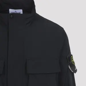 Stone Island Logo Patch Detail Jacket