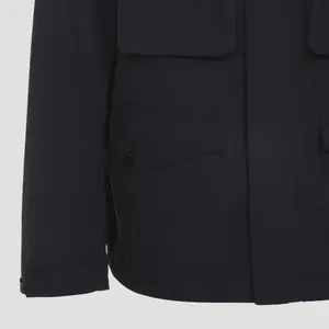 Stone Island Logo Patch Detail Jacket