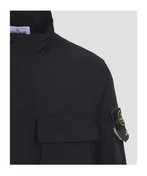 Stone Island Logo Patch Detail Jacket