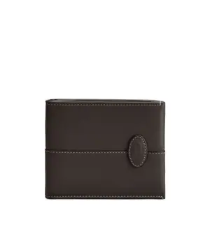 TOD'S Logo Patch Wallet - Brown