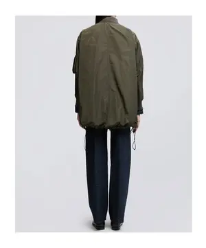 Aspesi Zip-up Bomber Jacket With Drawstring Hem