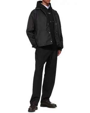 Drole De Monsieur Drôle De Slogan Button-up Jacket