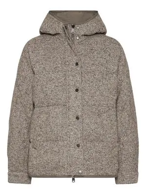 Brunello Cucinelli Quilted Hooded Jacket