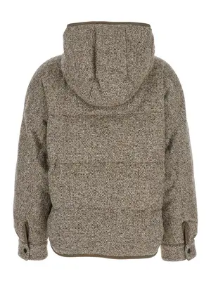 Brunello Cucinelli Quilted Hooded Jacket