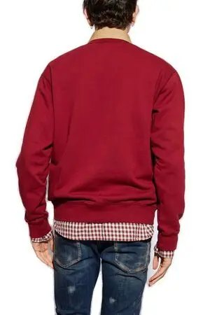Dsquared2 Logo Printed Crew Neck Sweatshirt