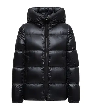 Moncler Serittes Zip-up Puffer Jacket - Black