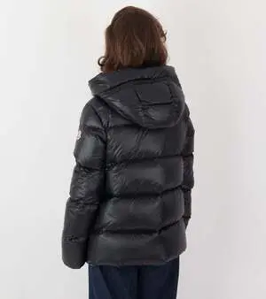 Moncler Serittes Zip-up Puffer Jacket - Black