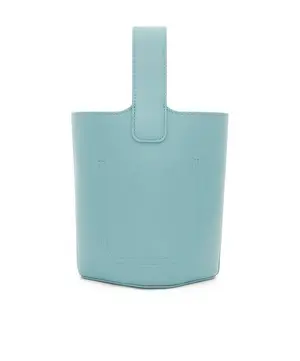 Loewe Pebble Mini Bucket Bag - Aqua