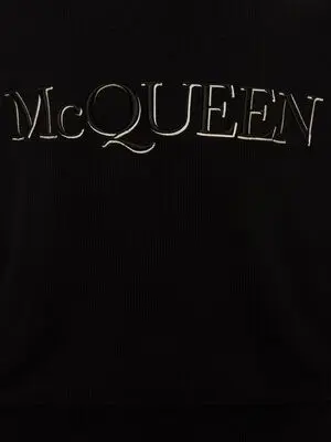 Alexander McQueen Embroidered Logo Crewneck Sweatshirt