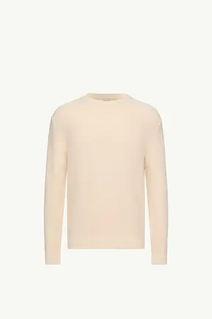 Moncler Logo Patch Crewneck Jumper