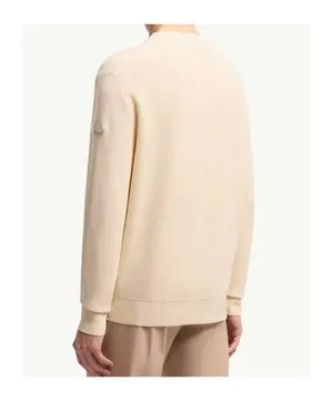 Moncler Logo Patch Crewneck Jumper