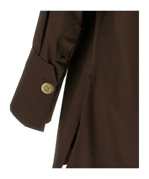 DARKPARK Jodie Popeline Tunic Style Shirt With Metal Snaps - Black