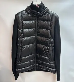 Moncler Padded Zip-up Cardigan - Black