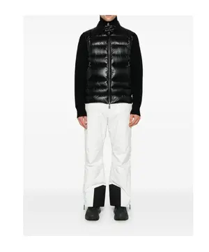 Moncler Padded Zip-up Cardigan - Black