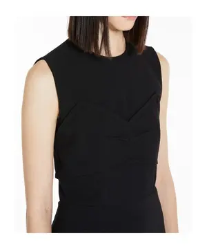 Sportmax Mirto Crewneck Sleeveless Dress