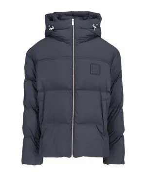 Off-white High Neck Outerwear For Men