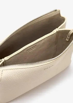 THE ROW Zipper Shoulder Bag - Cream