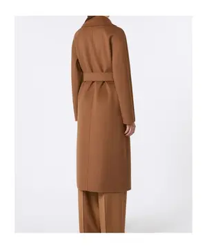 Max Mara Cles Belted Coat - Hazelnut Brown