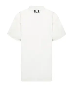 Balenciaga Logo Embroidered Crewneck T-shirt