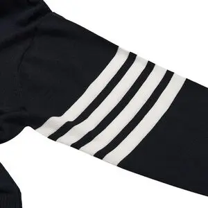Thom Browne 4-bar V-neck Cardigan - Black