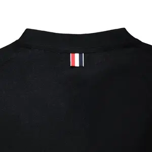 Thom Browne 4-bar V-neck Cardigan - Black