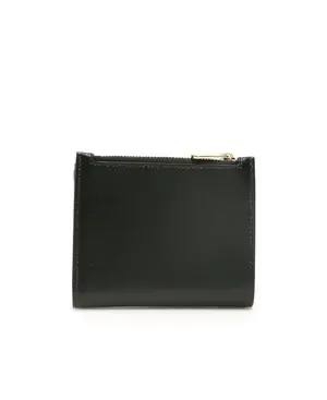 FERRAGAMO Vara Bow Compact Wallet - Black