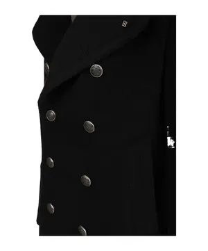 Tagliatore Double-breasted Coat - Black