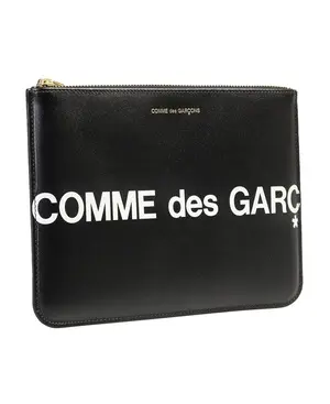 Comme Des Garçons Cdg Huge Logo Wallet