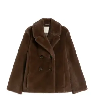 Max Mara Double-breasted Textured Jacket