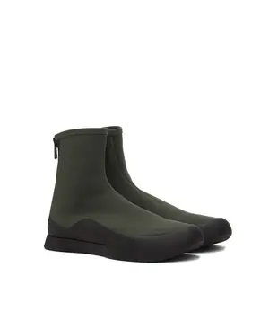 THE ROW Zip Up Ankle Boots