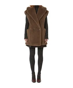 Max Mara Bormida Double-breasted Gilet - Green