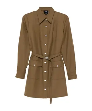 A.p.c. Belted Pocket Shirt