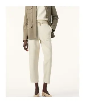 Loro Piana Viera High-waist Tapered Trousers