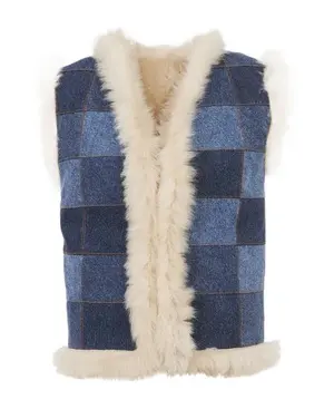 Chloé Reversible Sleeveless Jacket - Blue