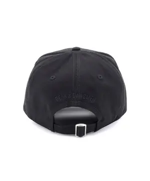 Dsquared2 Logo Embroidered Baseball Cap - Black