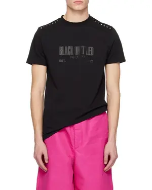 Valentino Garavani Logo Printed Crewneck T-shirt