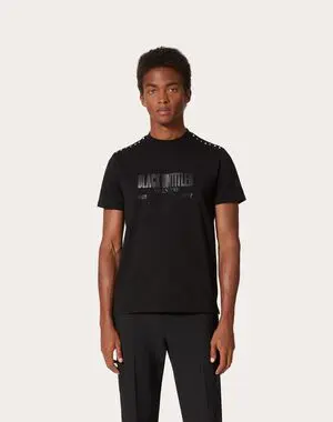 Valentino Garavani Logo Printed Crewneck T-shirt